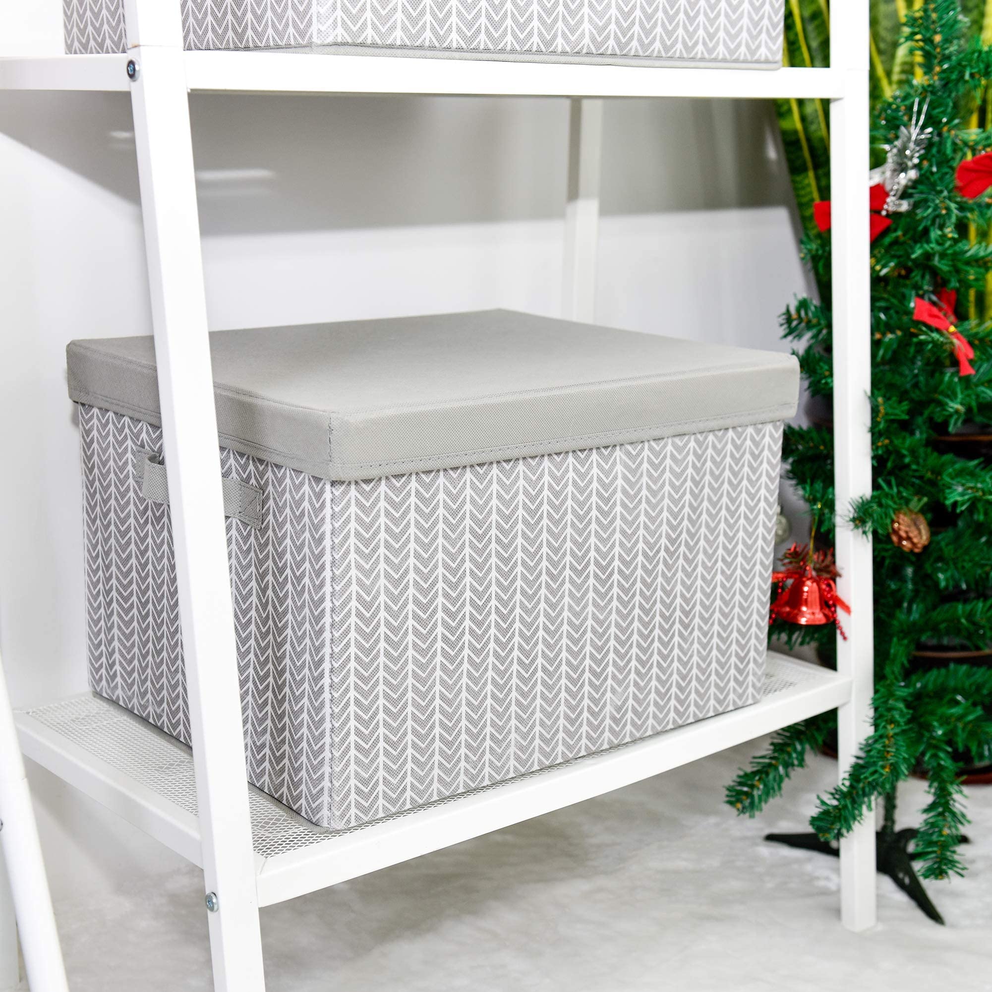 GRANNY SAYS Bundle of 3-Pack Storage Containers & 3-Pack Storage Cubes for Organizing