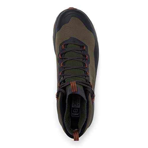 Berghaus Men's Classic Boots Hiking, Dark Brown Dark Green, 12