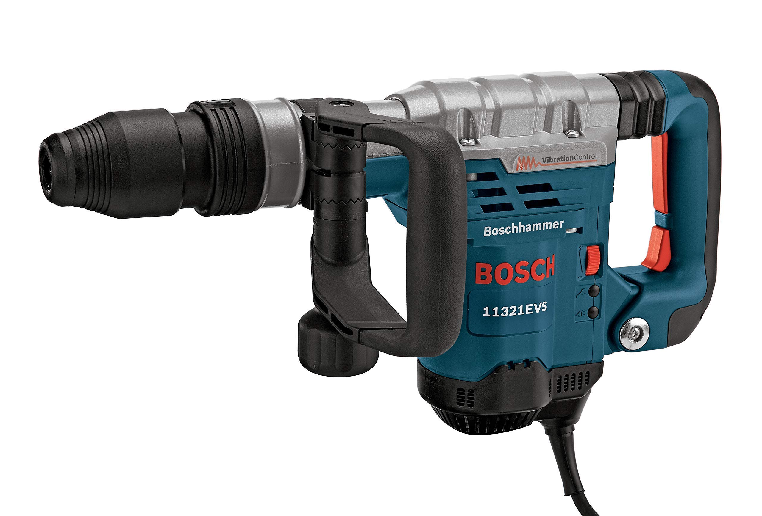 Bosch 11321EVS Demolition Hammer - 13 Amp 1-9/16 in. Corded Variable Speed SDS-Max Concrete Demolition Hammer with Carrying Case (Renewed)