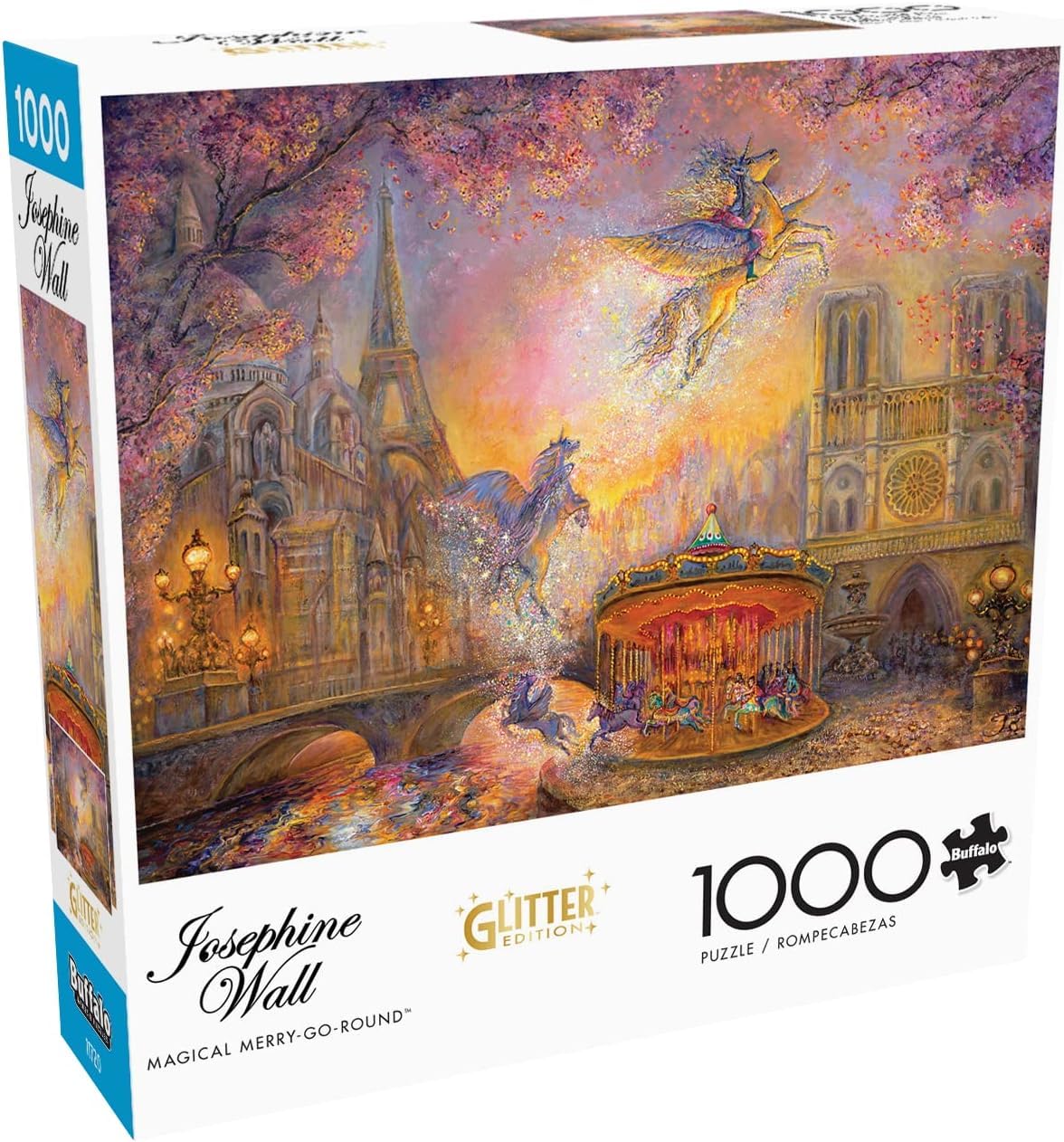Buffalo Games - Josephine Wall - Magical Merry-Go-Round - 1000 Piece Jigsaw Puzzle