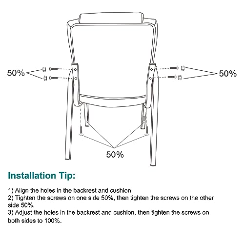 edx Waiting Room Chairs - Reception Chairs Office Guest Chairs Set of 2, Conference Room Chairs Lobby Chairs with Padded Arms, PU Leather Executive Office Desk Chair No Wheels