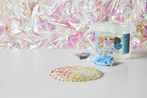 Elmer's GUE Premade Includes 5 Sets of Slime Add-ins, 3 Lb. Bucket, Glassy Clear, Large