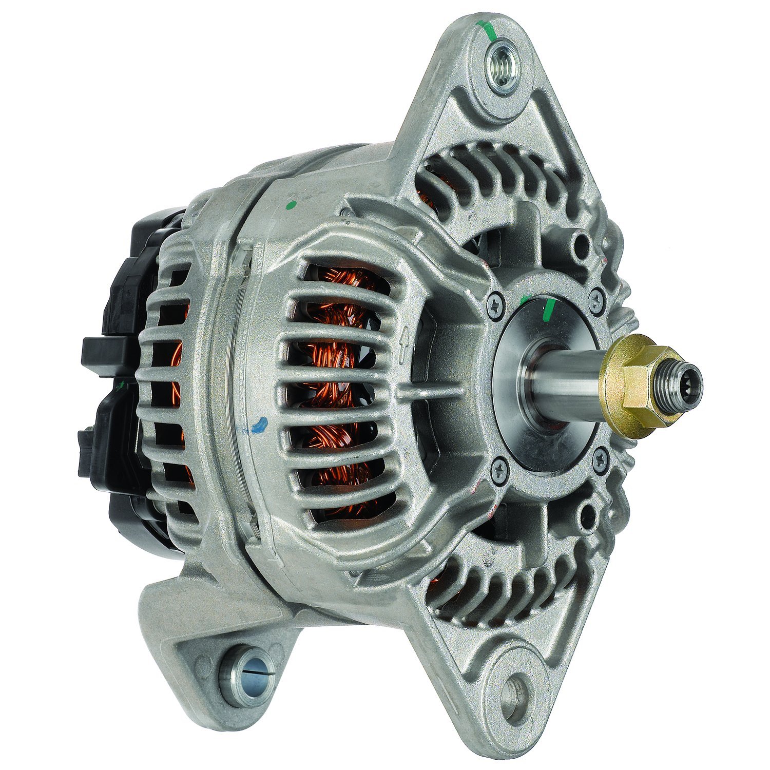 Bosch AL9963SB Premium 100% New Alternator - Compatible With Select Chevrolet, Ford, Freightliner, GMC, Hino, International, Kenworth, Mack, Peterbilt, Sterling, Volvo, Western Star, White; 200 Amp