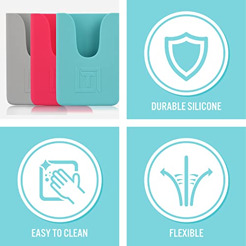 Tributary Brands - Phone Holder Compatible with Bogg Bag - Universal and Made of Silicone Teal