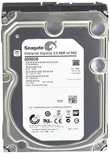 Seagate 6 TB 3.5" Internal Hard Drive ST6000NM0044