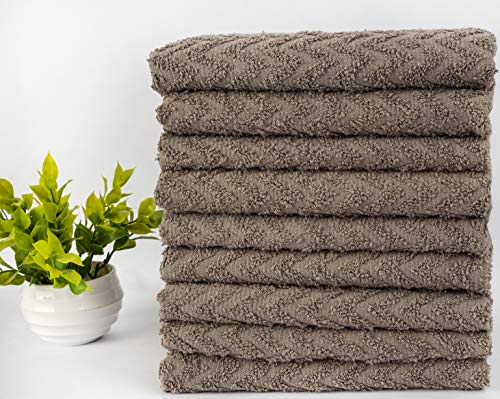 Bliss Casa Kitchen Towels and Dish Cloth Set (12 Pack, 15 x 25 Inch) β 100% Cotton Dish Towels for Kitchen Soft and Highly Absorbent β Tea Towels and Bar Towels for Daily Use
