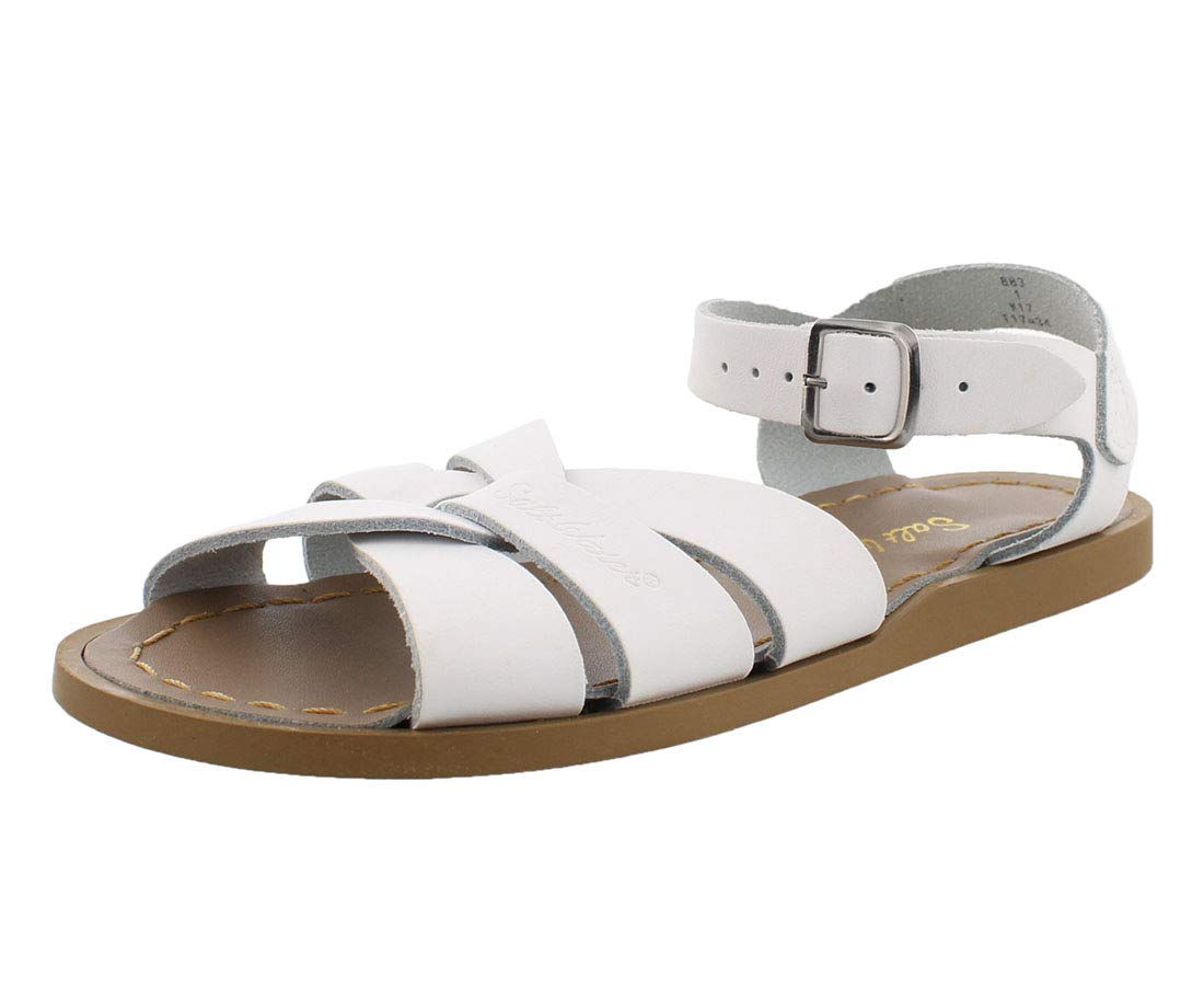 Salt Water Sandals by Hoy Shoe Original Sandal (Toddler/Little Kid/Big Kid/Women's), White, 3 M US Infant