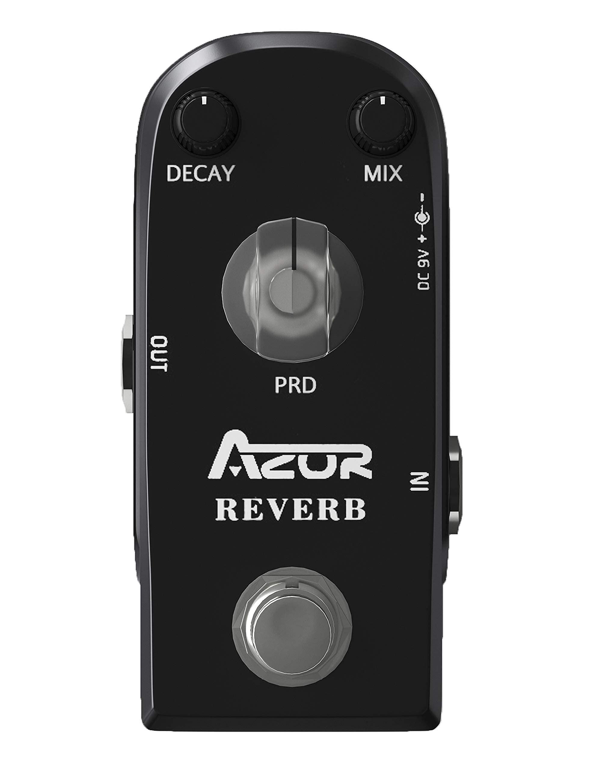 AZOR Chorus Guitar Effect Pedal with Reverb Guitar Effect Pedal Plate Reverb Hall and Church,Space Guitar Effect