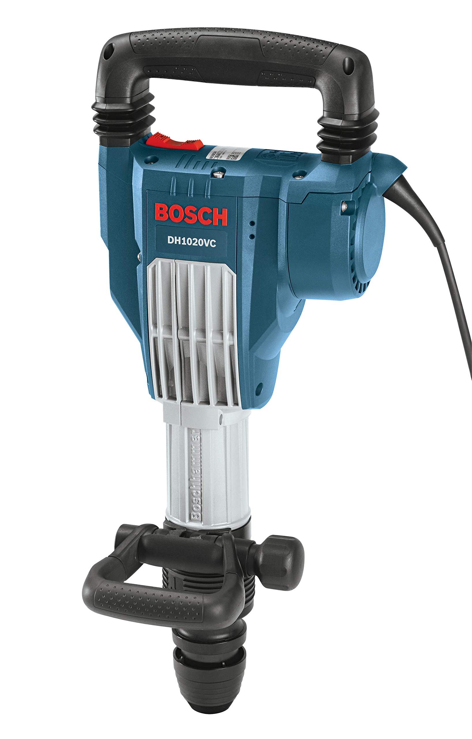 BOSCH DH1020VC Inline Demolition Hammer, BluewithBOSCH HS1922 4-1/2" x 17" Clay Spade SDS-Max shank