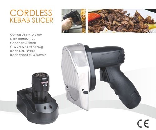 Wonderper Cordless Kebab Knife Shawarma Slicer
