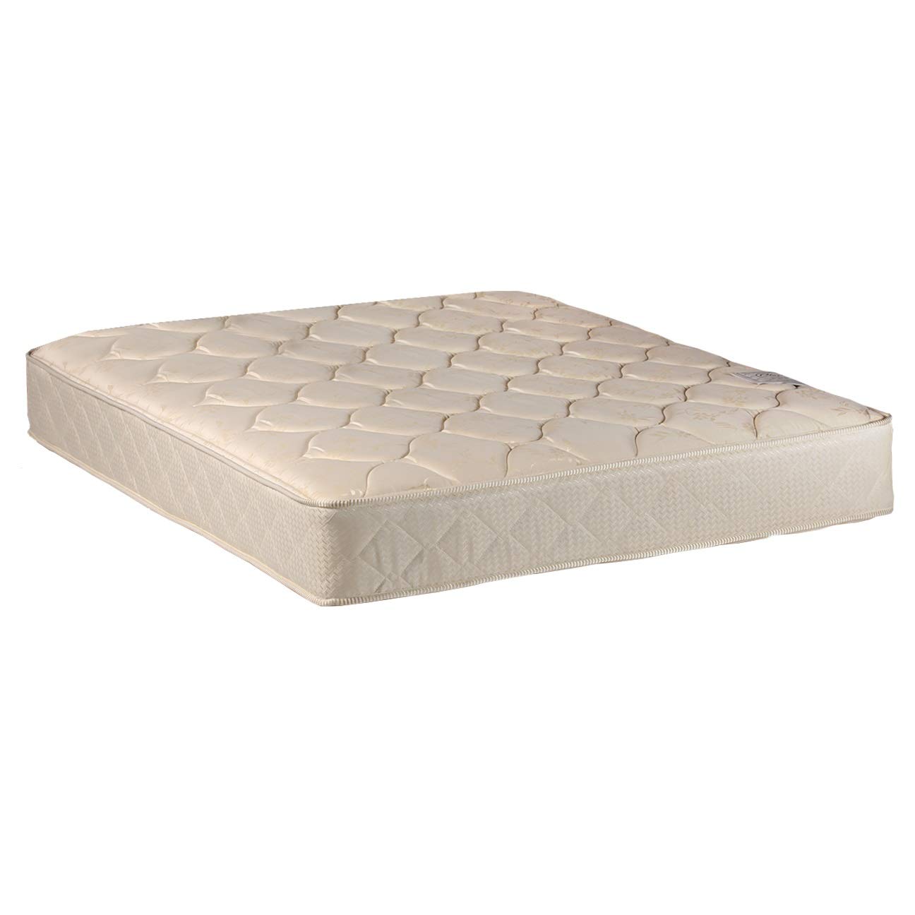 Dream Solutions USA Comfort Classic Gentle Firm 1-Sided Mattress Only with Mattress Protector Included - Innerspring coils, Fully Assembled, Orthopedic, Long Lasting (Full XL 54"x80"x9")