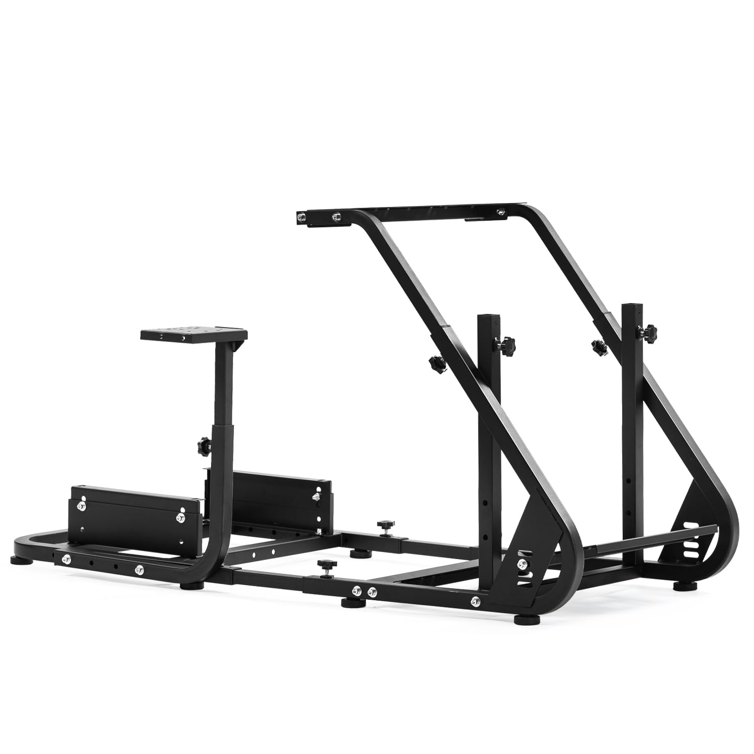 Hottoby Racing Simulator Cockpit Mountable Monitor Stand Adjustable Fits for Logitech/Thrustmaster/Fanatec G920 G923 G29 T80 T150