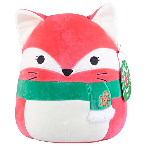 Squishmallows Original 10-Inch FiFi The Fox - Official Jazwares Plush - Collectible Soft & Squishy Fox Stuffed Animal Toy - Add to Your Squad - Gift for Kids, Girls & Boys