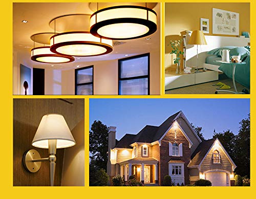 E14 LED Bulb E14 European Base Bulb E14 Cooker Hood Bulb E14 Chandelier Light Bulb 120V Replace Salt lamp,Home Lighting, Kitchens Lighting 4W(40W Halogen Equivalent)Warm White 3000K Dimmable (5-Pack)