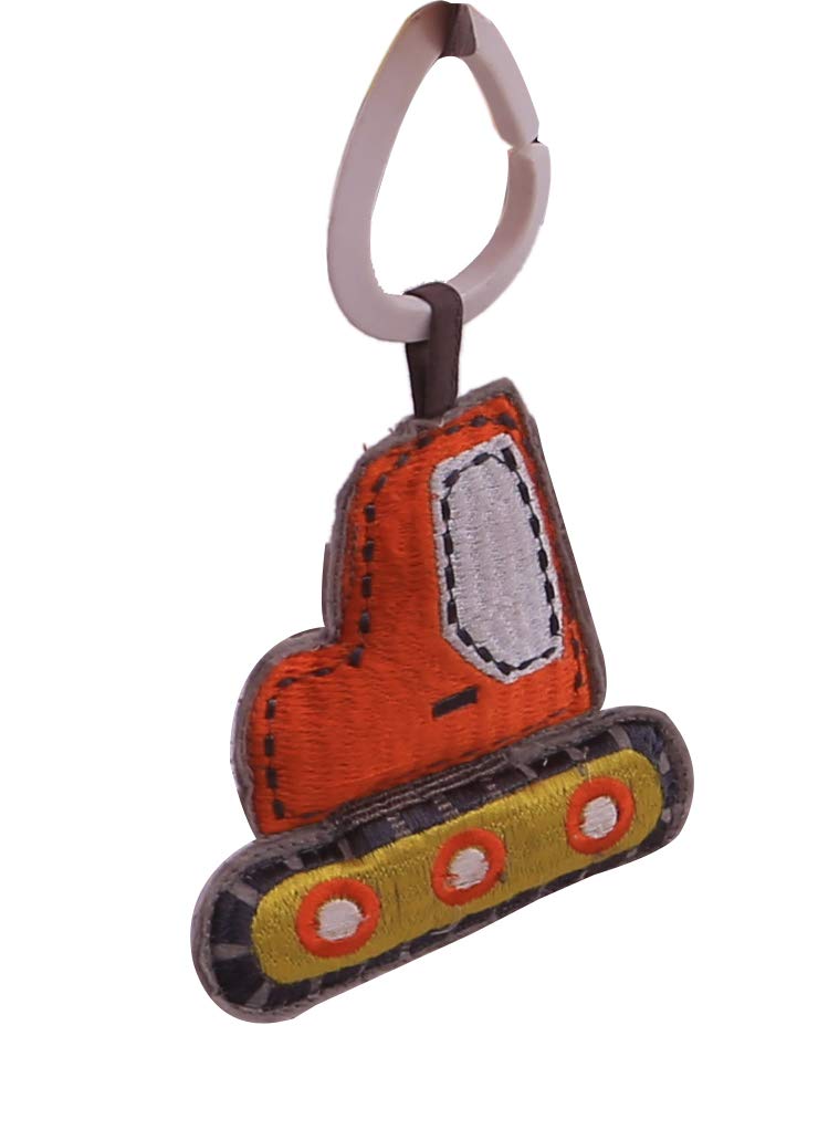 Bacati Construction Multicolor Boys Activity Gym with Mat