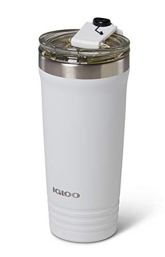 Igloo 22 OZ Vacuum Insulated SS Tumbler White
