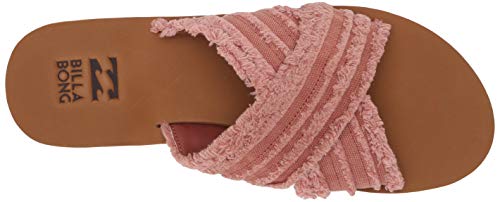 Billabong Women's High Sea Slide Sandal, Henna, 6 Regular US