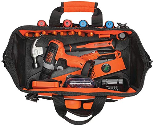 BLACK+DECKER Tool Bag, 16-inch (BDST500002APB)