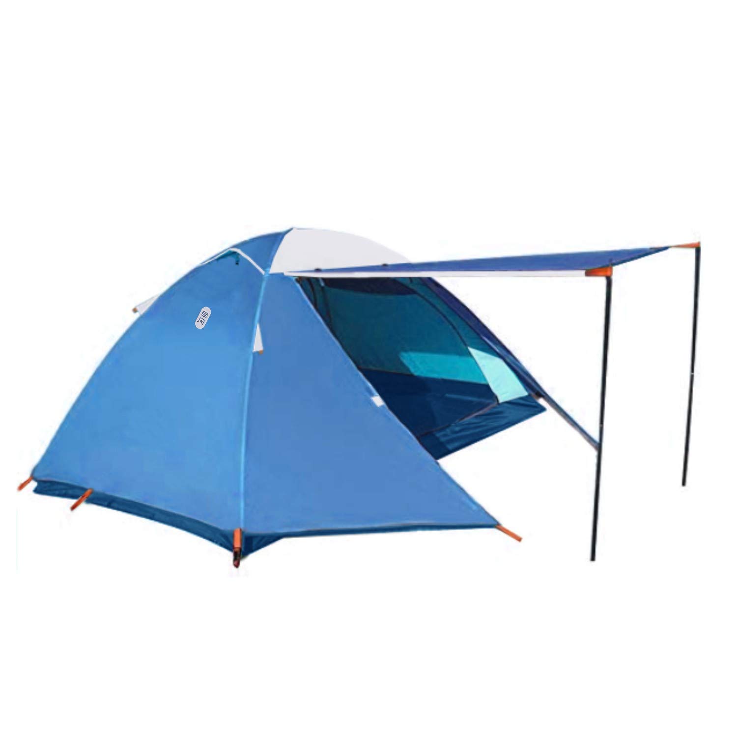 Backpacking Tent, Zenph 2 Person Ultralight Waterproof Camping Tent, Two Doors Easy Setup 4 Season Tent for Outdoor, Hiking Mountaineering