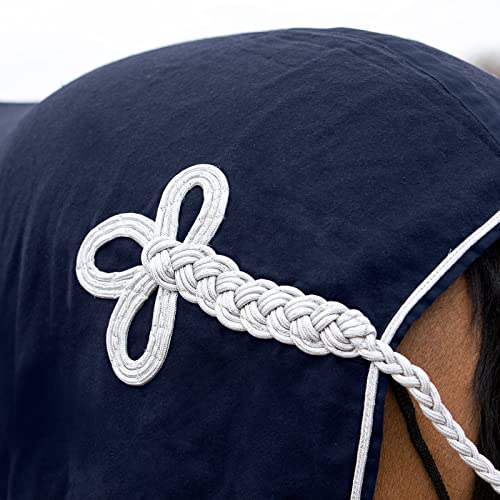 Horze Millau Wool Blanket - Dark Blue - 84 in
