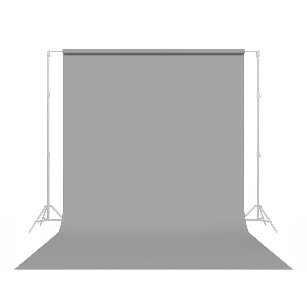 Savage Seamless Paper Photography Backdrop - Color #9 Stone Gray, Size 107 Inches Wide x 36 Feet Long, Backdrop for YouTube Videos, Streaming, Interviews and Portraits - Made in USA