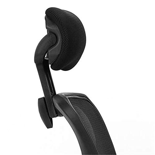 TBGFPO Executive Office Chair - High Back Office Chair with Footrest and Thick Padding - Reclining Computer Chair with Ergonomic Segmented Back, Black