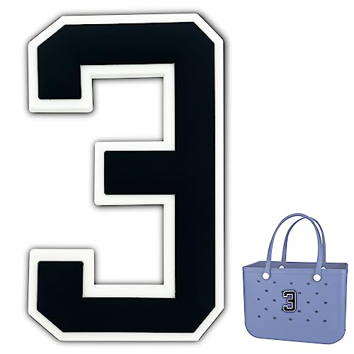 TOYORK Bag Charms for Bogg Bag Accessories Decorative Bogg Bag Charms Insert Number Charms for Beach Tote Bag Accessories