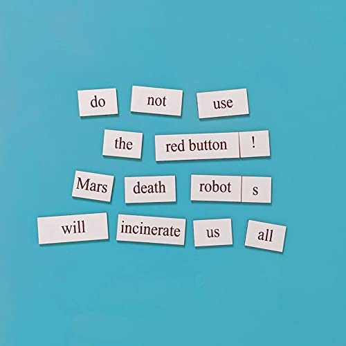 Engineering Word Magnets - Funny and Nerdy Word Kit for College to PhD to Professional Engineer Level - Office Refrigerator or Magnetic White Board - Made in USA