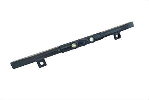 BOYO VTL425LTJ - Ultra Slim Bar-Type License Plate Backup Camera with Active Parking Lines and LED Lights (Black)