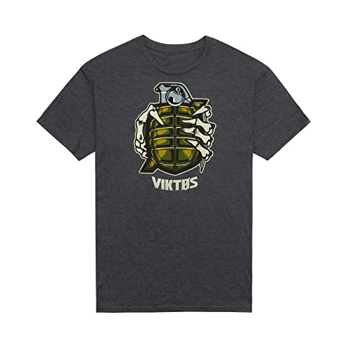 VIKTOS Men's Granata Tee T-Shirt, Charcoal Heather, Size: X-Large