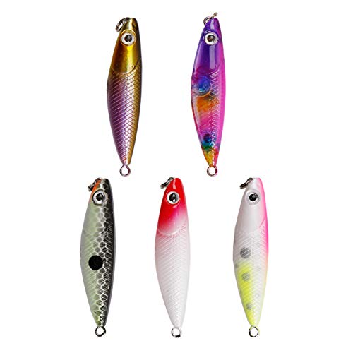 Bionic Hard Bait, 45mm Mini Lifelike Bionic Hard Bait Fake Fish Lure with Hooks Fishing Gear Tools - Black