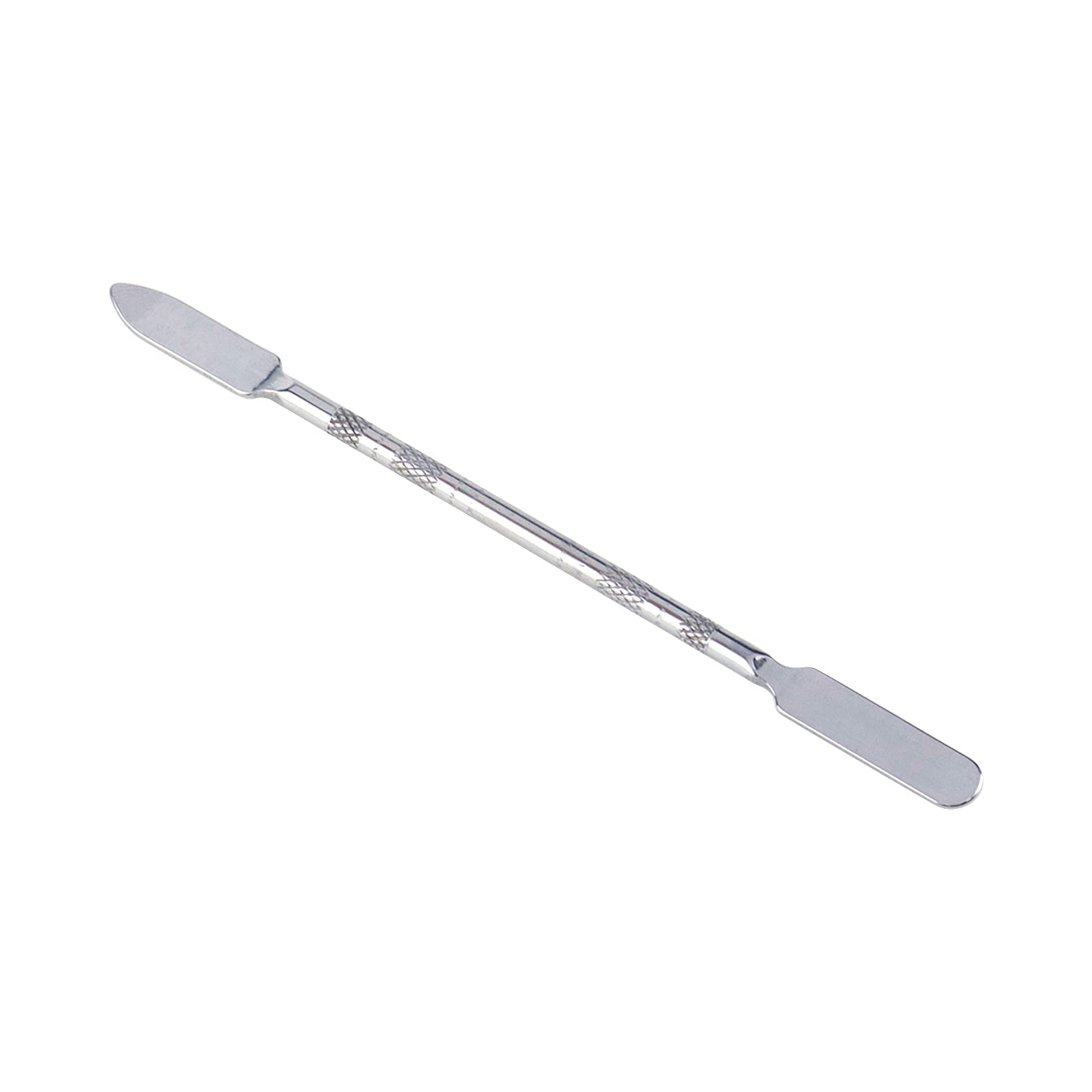 Coshar 2 Set Stainless Steel Makeup Palette With Spatula, Pink Makeup Mixing Practical Artist Tool for Beauty Salon Nail Art Eyeshadow Makeup Foundation Blending