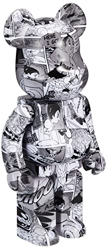 Hung Hing Toys TZKH-001 Astro Boy Comic Camouflage Pattern bearbrick 400% & 100%