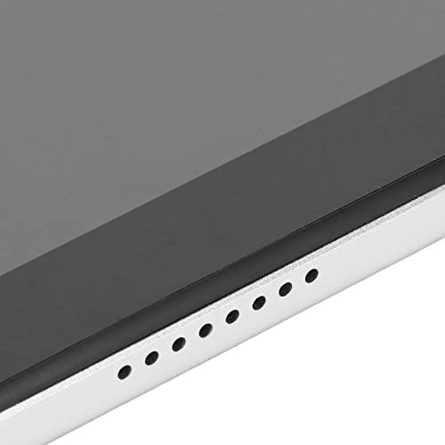Cosiki 10 Inch Tablet, Octa Core Processor Tablet 100-240V 5G WiFi Dual Band for Travel for Home (White)