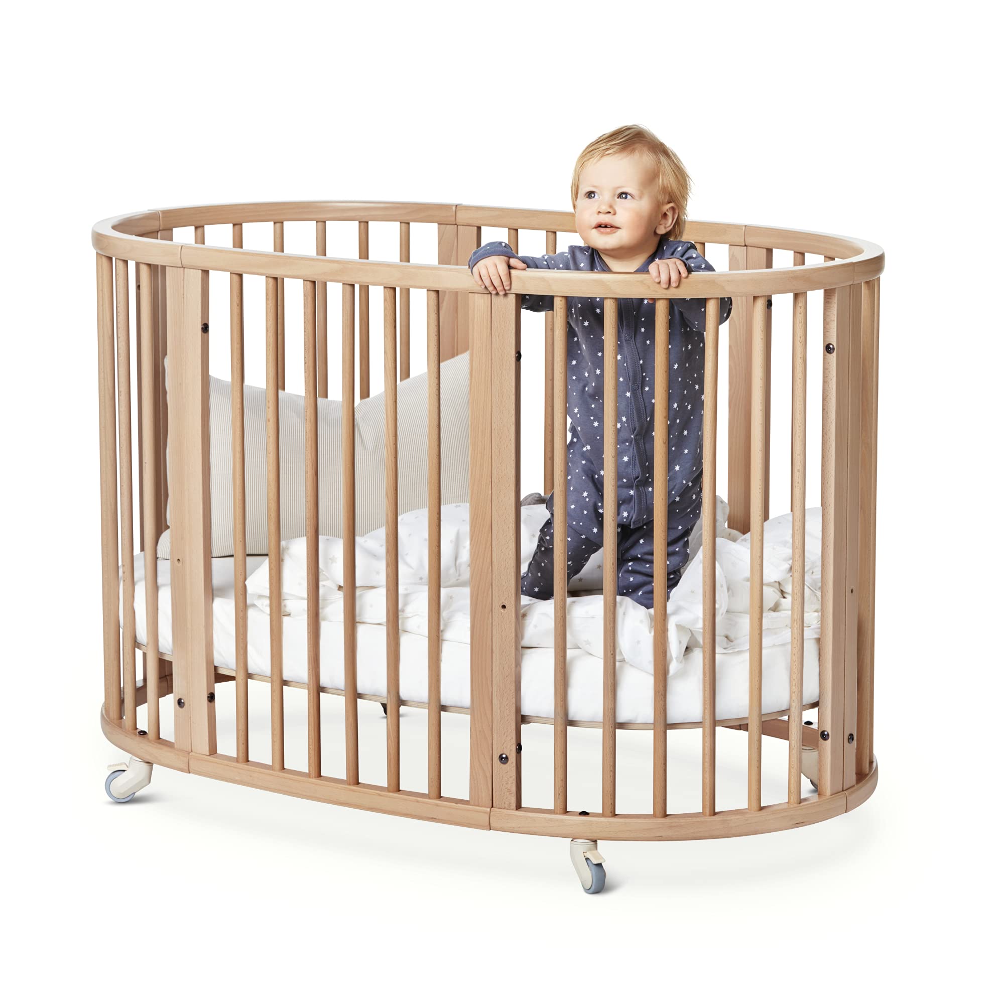 Stokke Sleepi Mattress, Natural White - Foam Crib/Bed Mattress - Offers Comfort & Support for Children - Includes Non-Toxic Cover