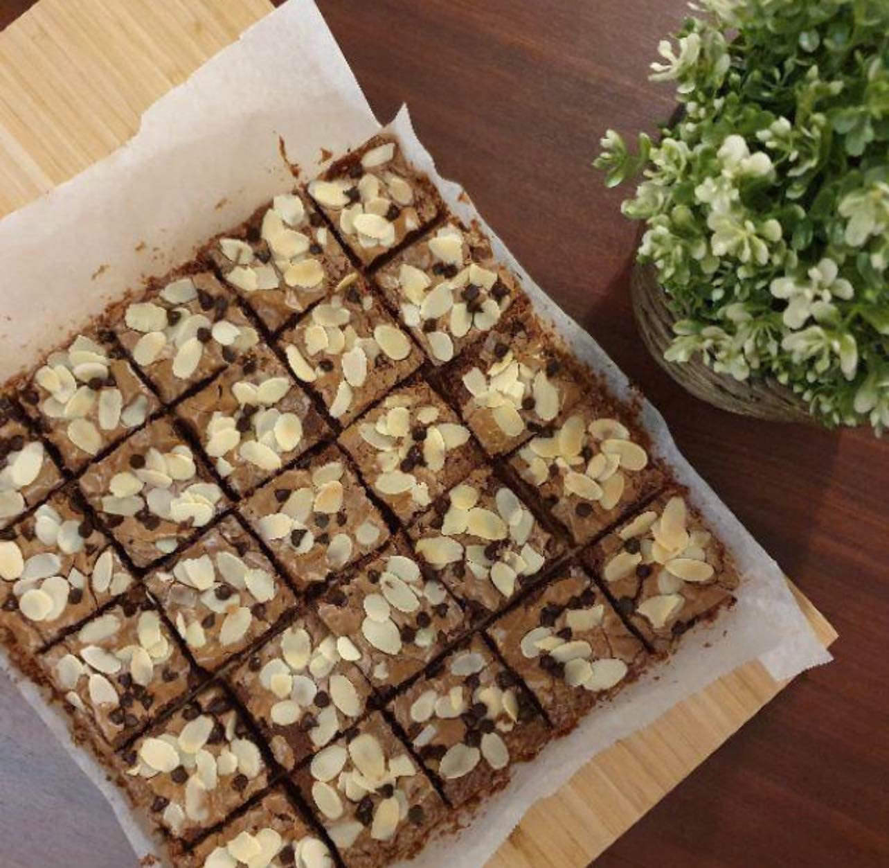 Brownie Cutter With Pan Stainless 100% 6,7,8,9,10,11,12 Inch Heavy duty Baking Tray with Slicer Ensures Perfect Crispy Edges Bakeware Tray (10x10" 25 Pcs., Cutter)