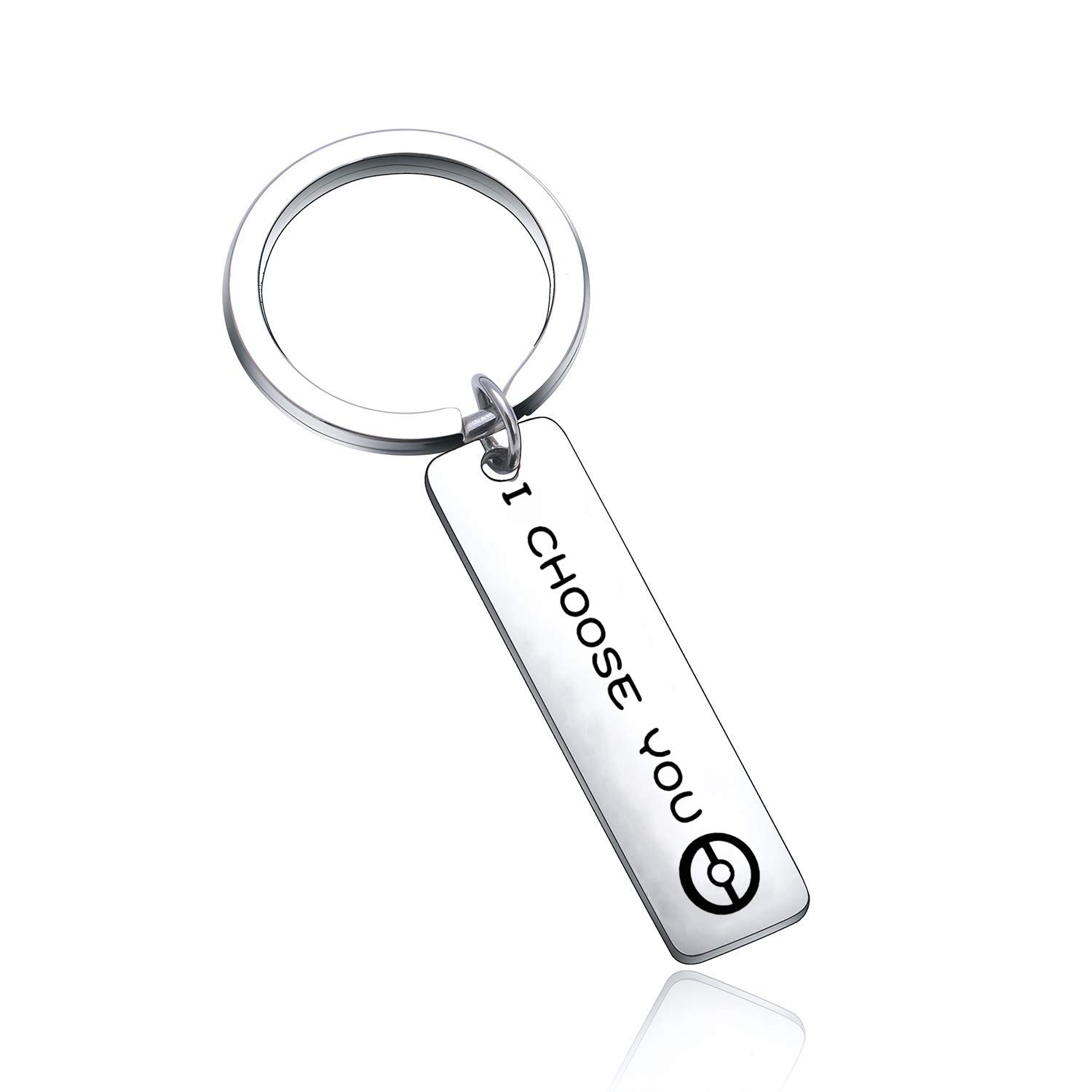 bobauna Retro Controller Keychain I Choose You Video Game Jewelry Game Enthusiast Gift For Gamer (choose you game keychain)
