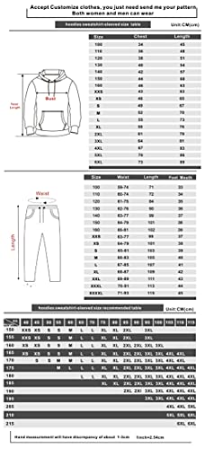 BQXZAKG XPLR Fighting Demons Hoodie Pants Sam and Colby Sets Merch Men Women Long Sleeve Pullover Sets (black,S)