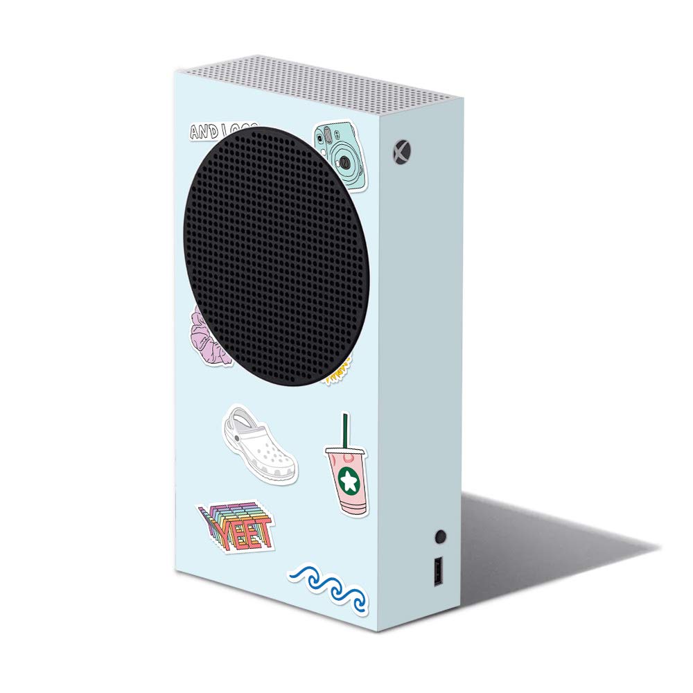 MightySkins Skin Compatible with Xbox Series S - VSCO Girl | Protective, Durable, and Unique Vinyl Decal wrap Cover | Easy to Apply, Remove, and Change Styles | Made in The USA