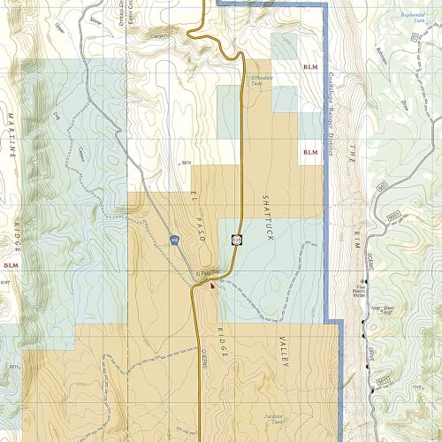 Guadalupe Mountains National Park Map (National Geographic Trails Illustrated Map, 203)