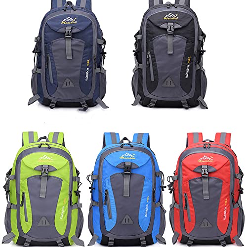 Backpack Men's USB Charging Travel bag Outdoor Large-capacity Sports Backpack Men's And Women's Waterproof Mountaineering Bag (Green)