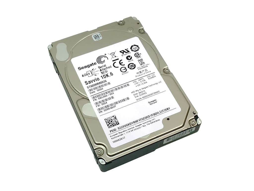 Seagate Bulk ST600MM0026 Savvio 10K.6 SAS 6Gbs 600GB