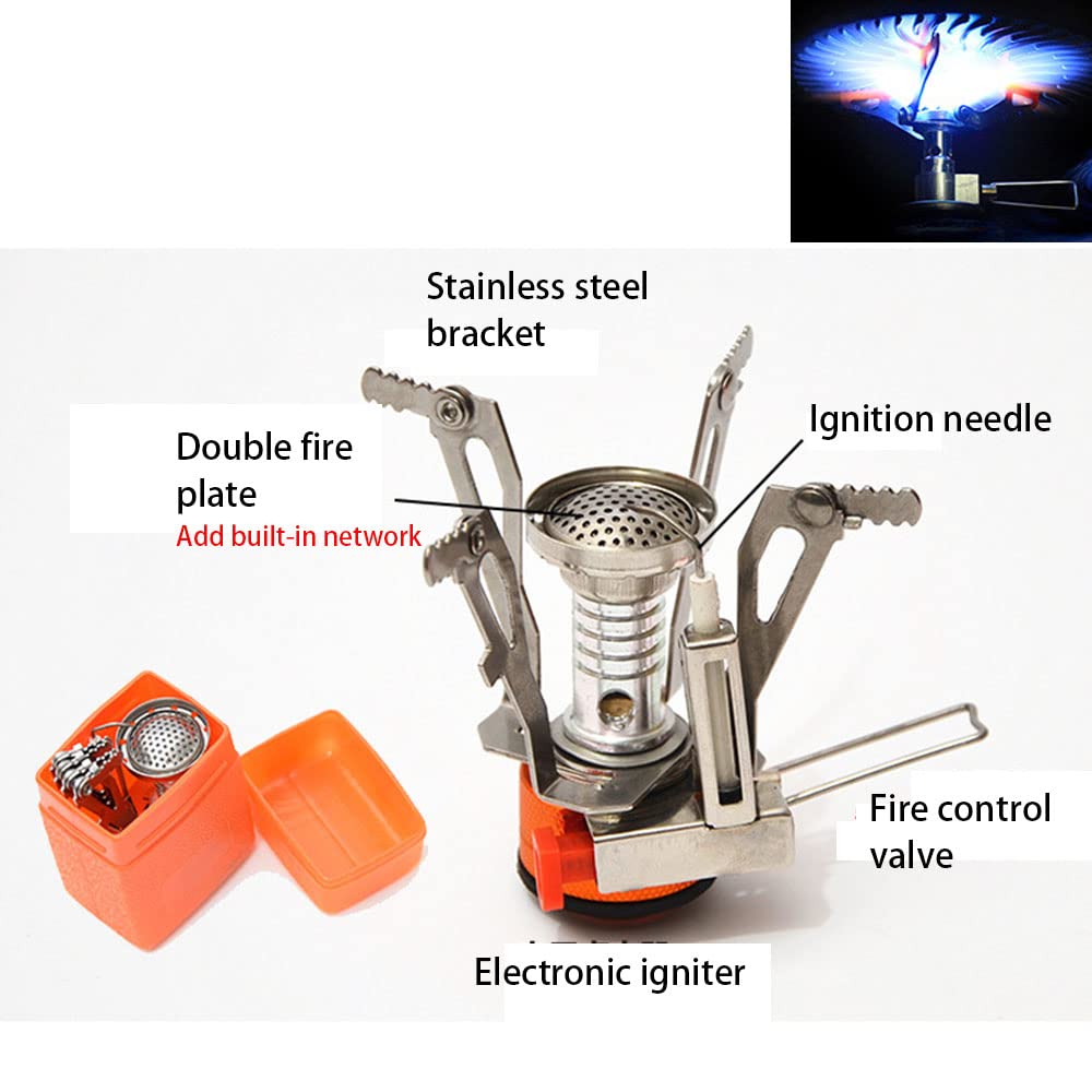 Backpacking Stoves Backpack Portable Fuel Burner Lightweight Camping Backpacking Stoves backpacking pocket rocket hiking ultralight stoves backpack camp Portable Outdoor Stove Windproof Cooking