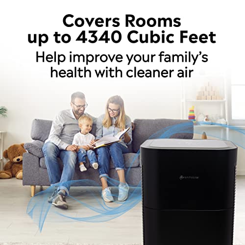 enviroboss S700 Air Purifier, up to 542 sq ft, Black