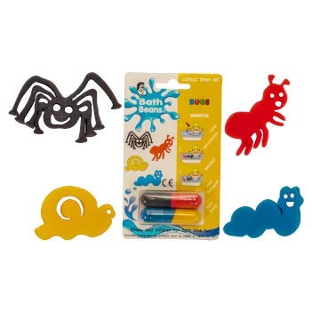 Bath Beans - Fairytale, Fairy Folk, Bugs & Wild Animals - Girls Best Choice Bundle. for Children 3+ yrs. Giant Magic Capsules Unfold into Sponge Toy Characters When Dropped into Warm Water