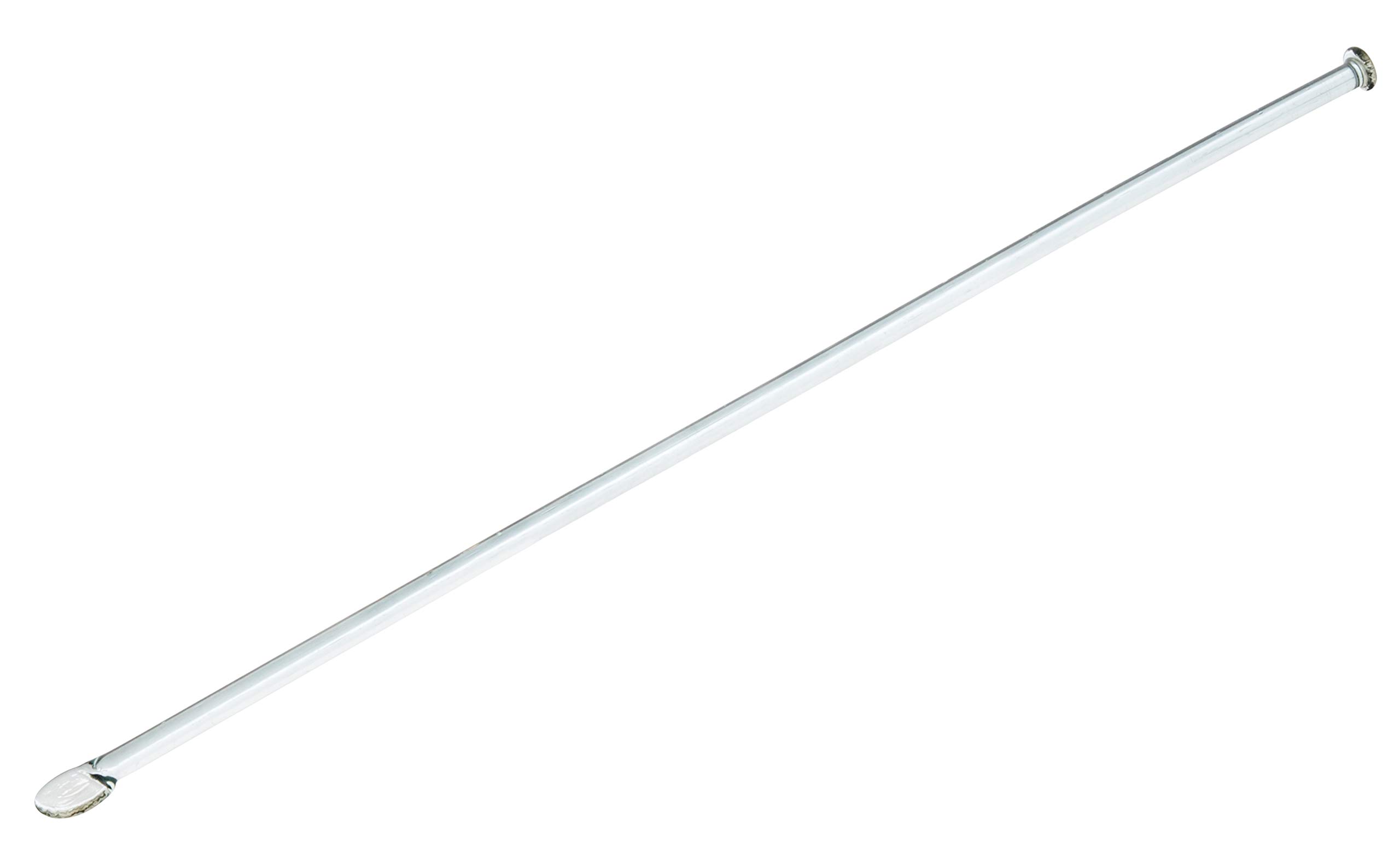EISCO 10PK Glass Stirring Rods, 11.8" - Spade & Button Ends, 6mm Diameter - Excellent for Laboratory or Home Use - Borosilicate 3.3 Glass