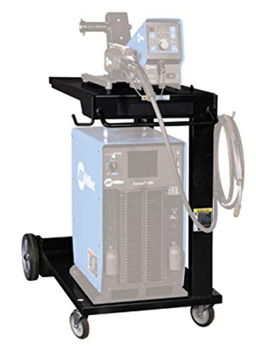 Miller Running Gear/Cylinder Rack For Axcess E 300/E 450 Welding Power Source (For Use With Dual Feeder), Package Size: 1 Each