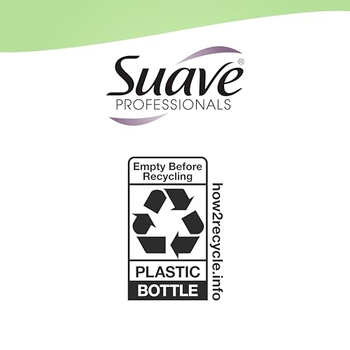 Suave Professionals Invigorating Shampoo for Dry and Damaged Hair Rosemary and Mint Paraben free and Dye free Hair 28 fl oz