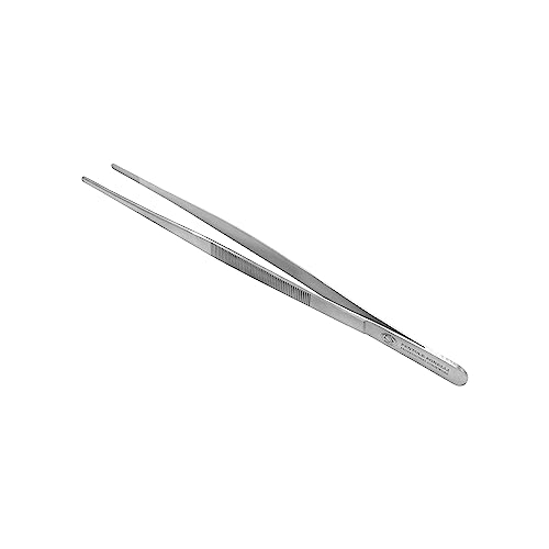 Pentole Agnelli Linea Acciaio Stainless Steel Chef's Pincers, Length 35 Cm, us:one Size, Silver