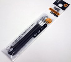 Pilot Frixion Ball slim Retractable Erasable Gel Ink Pens,fine Point, 0.38 Mm - Black Ink- Value set of 3 & 3 Gel Ink Pen Refill Pack